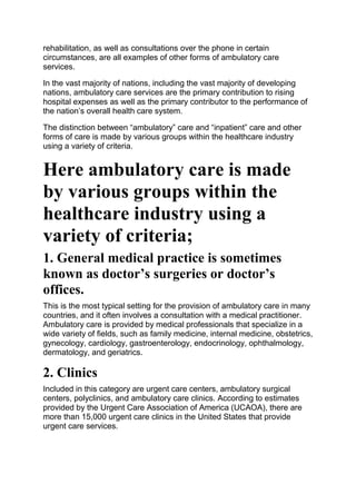 What is Ambulatory Care.pdf