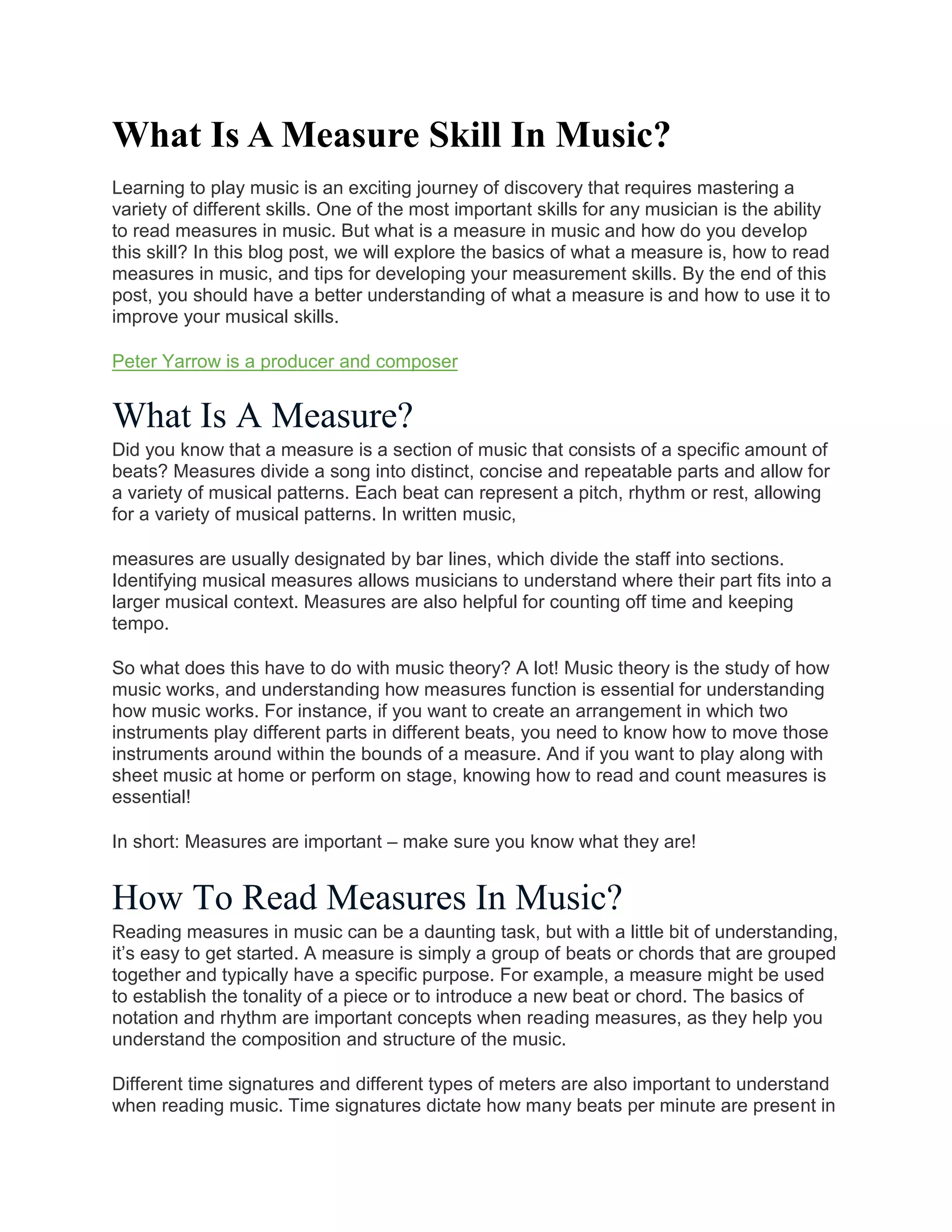 What Is A Measure Skill In Music.pdf