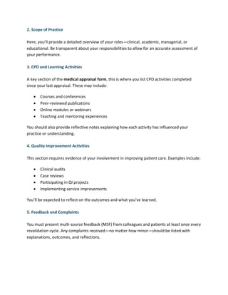 What is a Medical Appraisal Form and Why It’s Critical for Your Revalidation.pdf