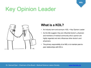 What is a Medical Science Liaison? | PPTX