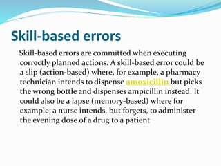 What is a ‘medication error’ | PPT