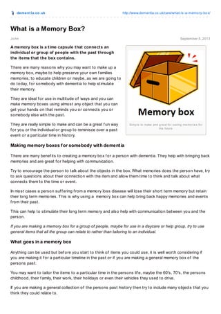 What is a_memory_box | PDF