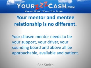 What is a mentor? | PPTX