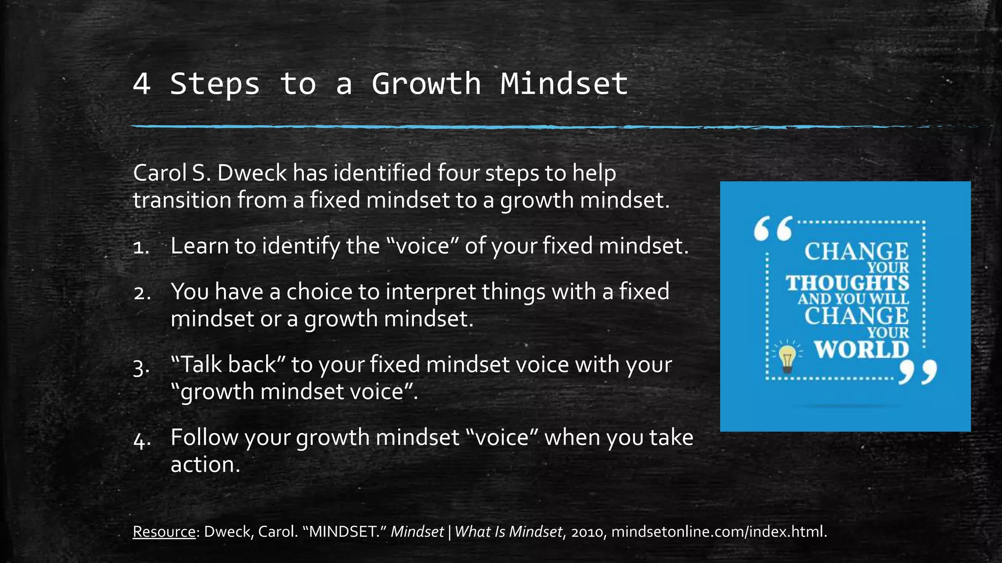 What is a Mindset | PPTX