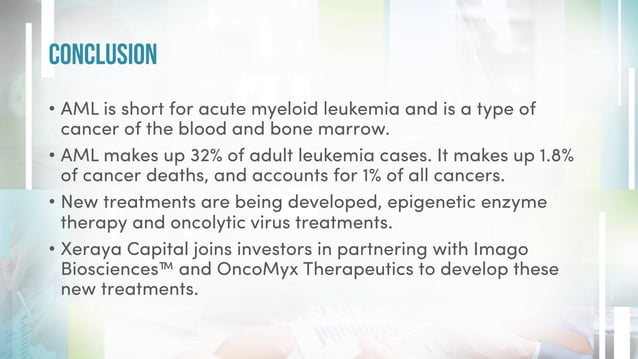Acute Myeloid Leukemia (AML): Cancer of the Blood & Bone Marrow | PDF ...