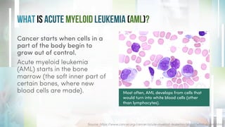 Acute Myeloid Leukemia (AML): Cancer of the Blood & Bone Marrow | PDF
