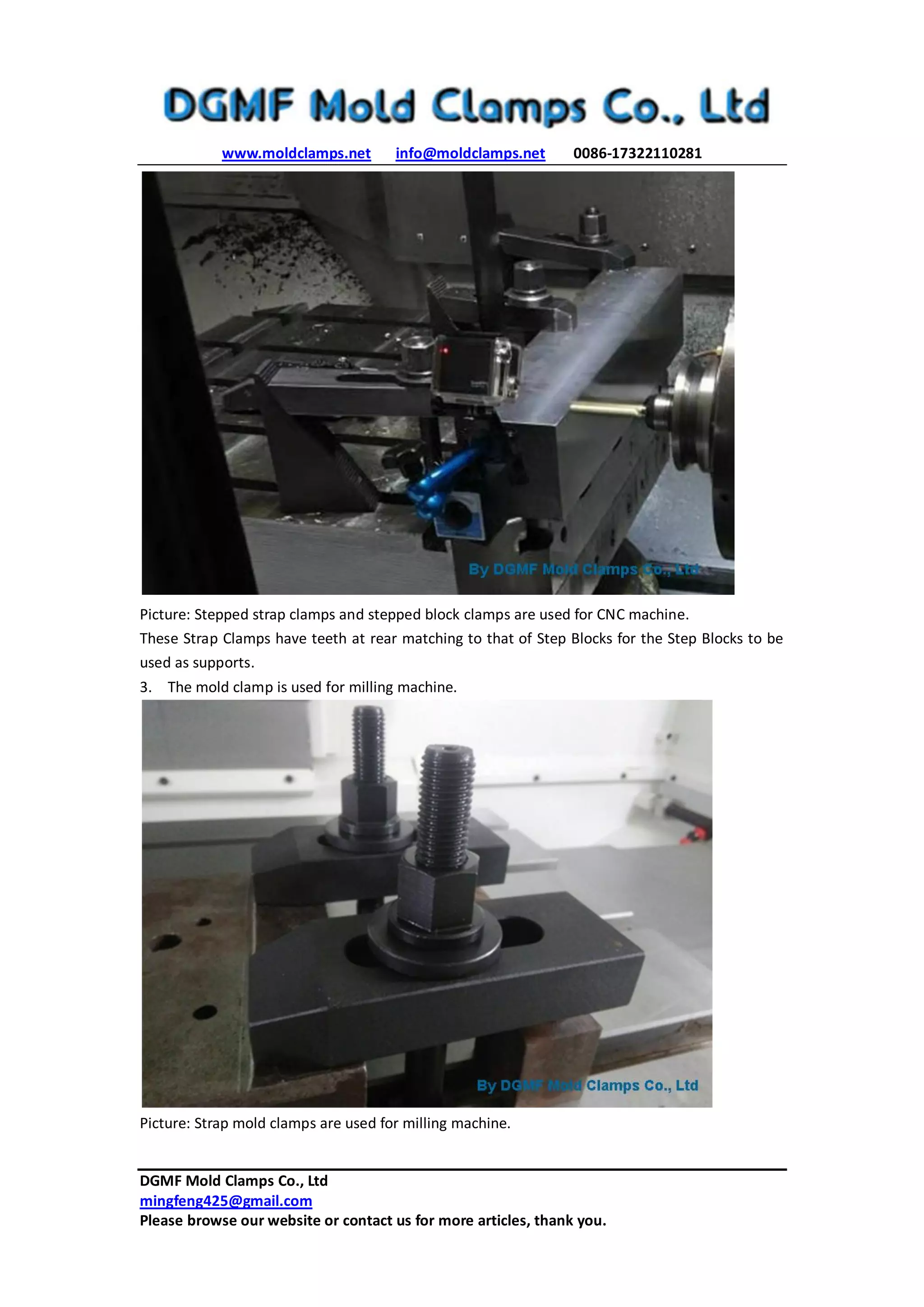 What is a mold clamp used for? | PDF