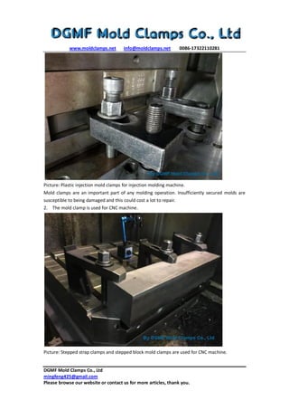 What is a mold clamp used for? | PDF