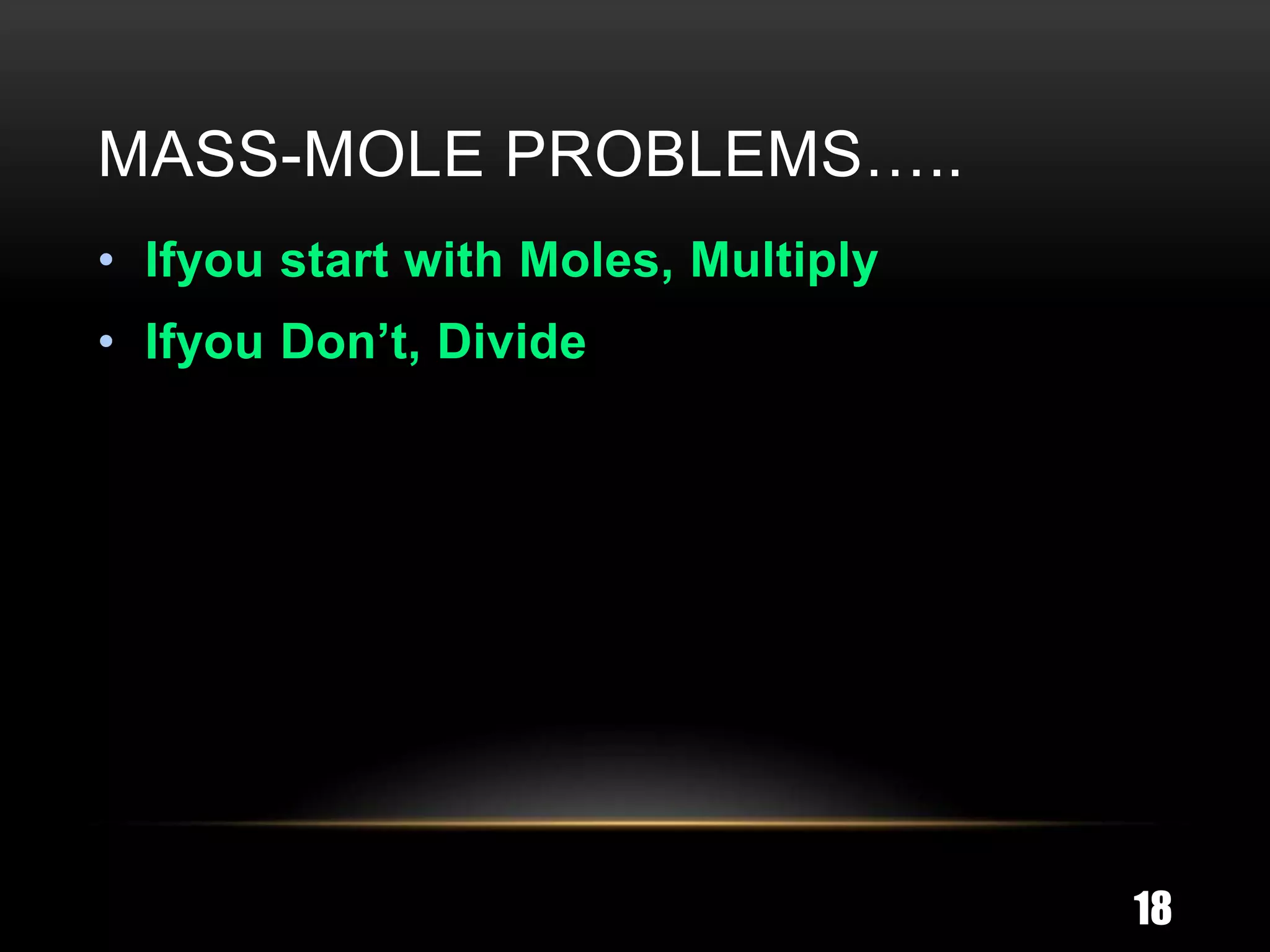 What is a Mole? | PPTX