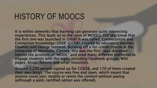 What is a Mooc | PPT