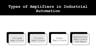 What Is Amplifier & Types Of Amplifier? | PPTX