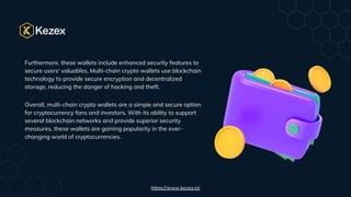 What is a multi-chain crypto wallet. pdf | PPT