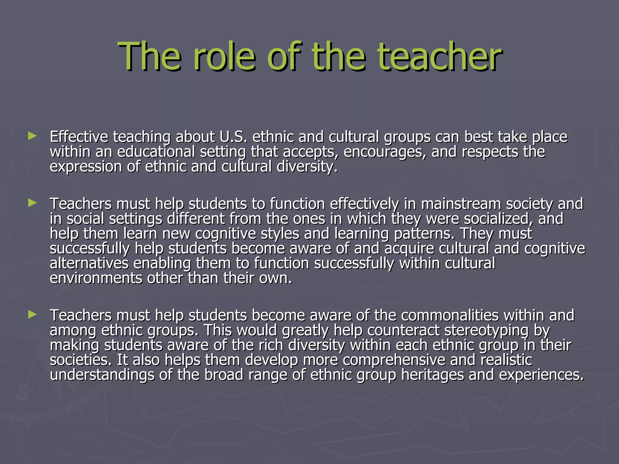 What is a Multicultural Curriculum | PPT