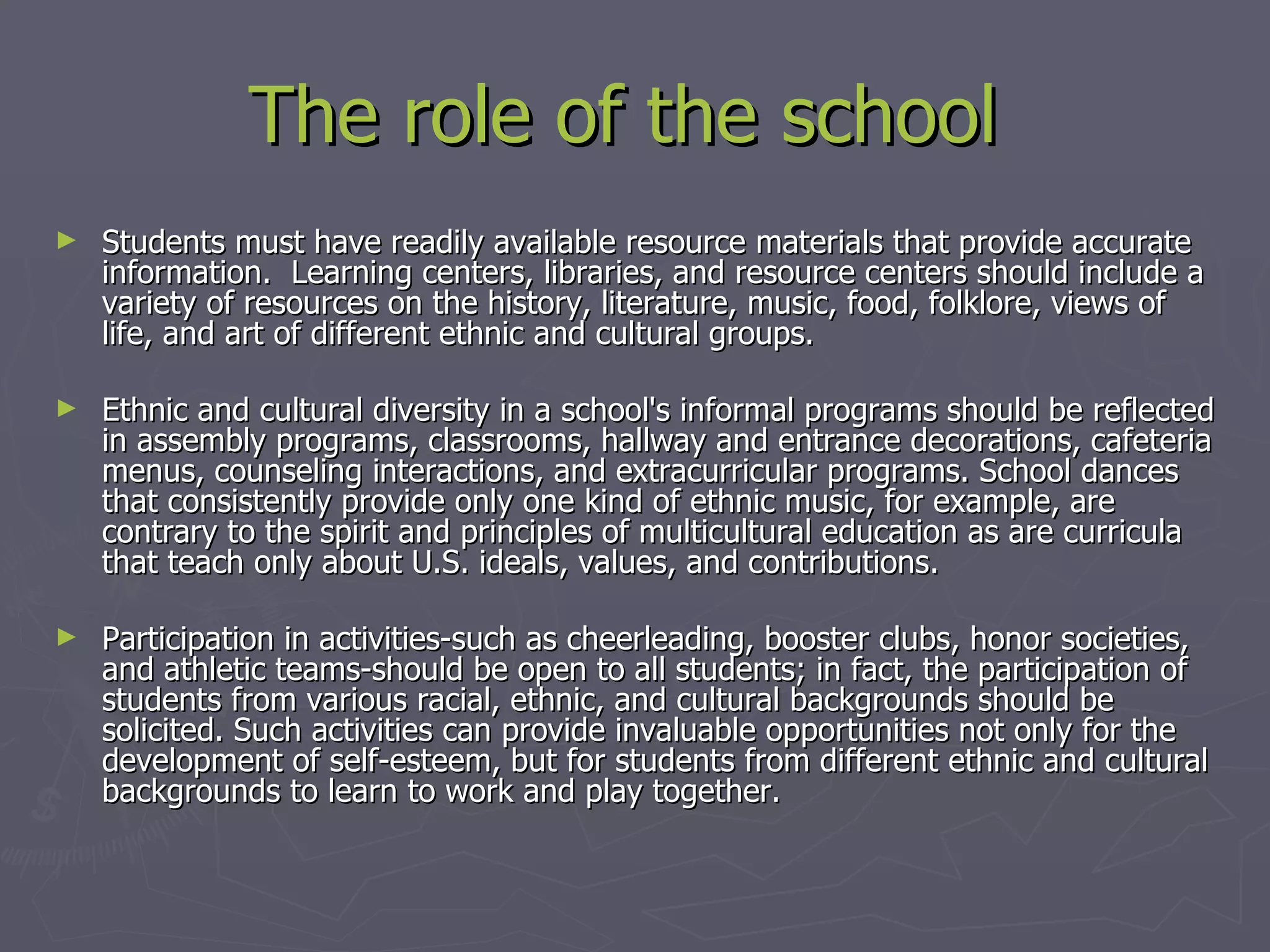 What is a Multicultural Curriculum | PPT