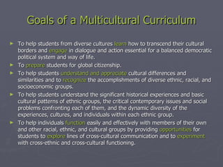 What is a Multicultural Curriculum | PPT