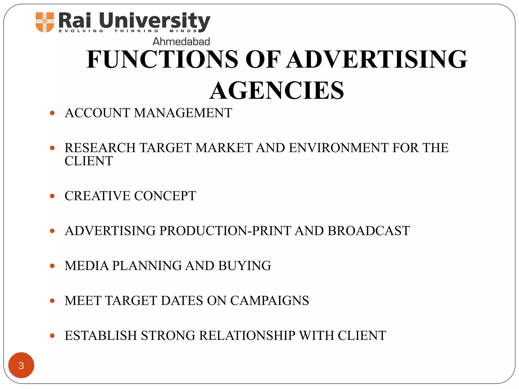 What is an advertising agency , types of agency - Basics of advertising ...