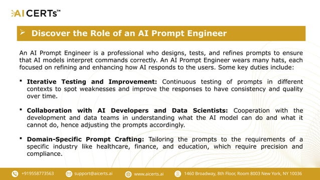 What is an AI Prompt Engineer and Why It Matters | PPTX