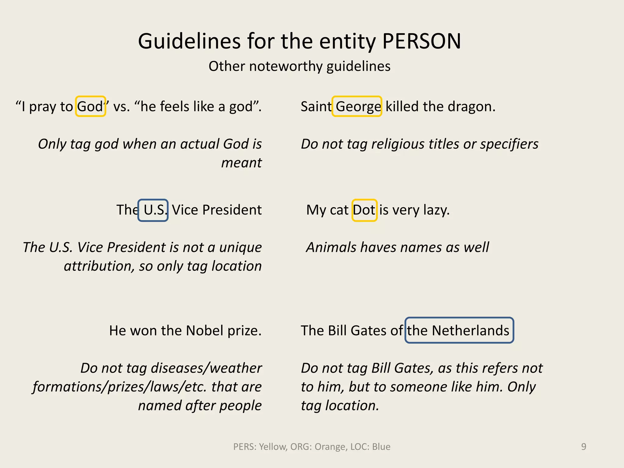 What is a named entity | PPT