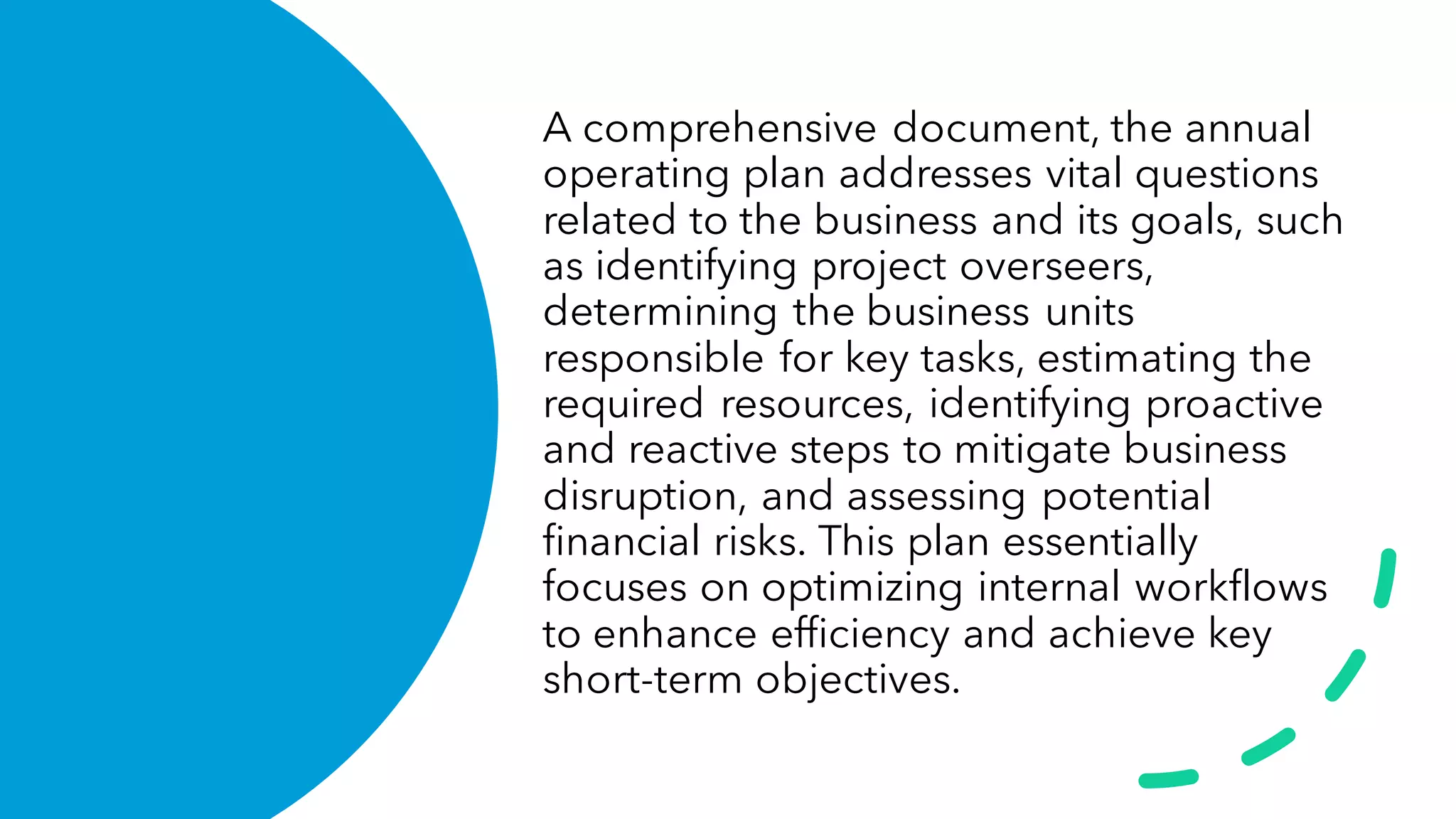 What Is an Annual Operating Plan? | PDF
