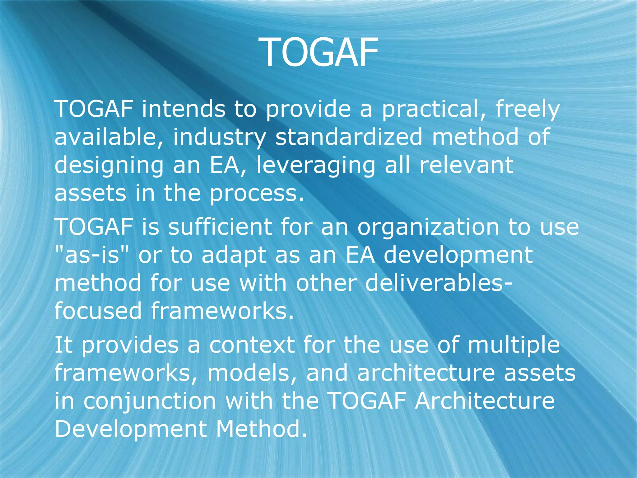 What Is An Architectural Framework | PPT