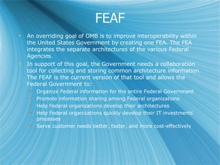 What Is An Architectural Framework | PPT