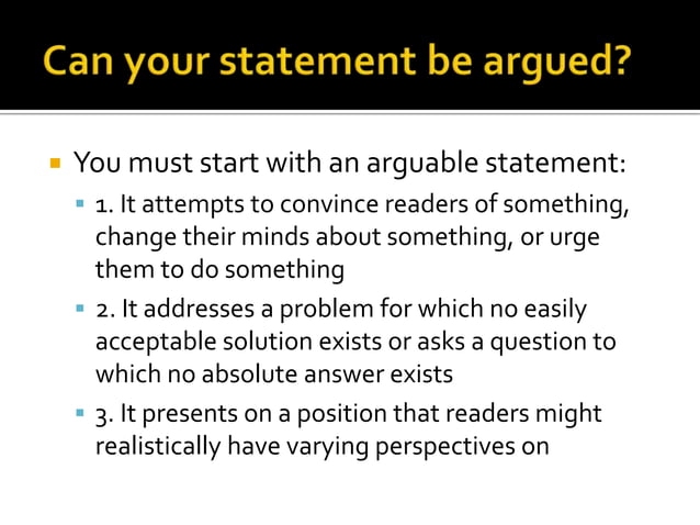 What Is an Argument | PPTX | Weather | Science