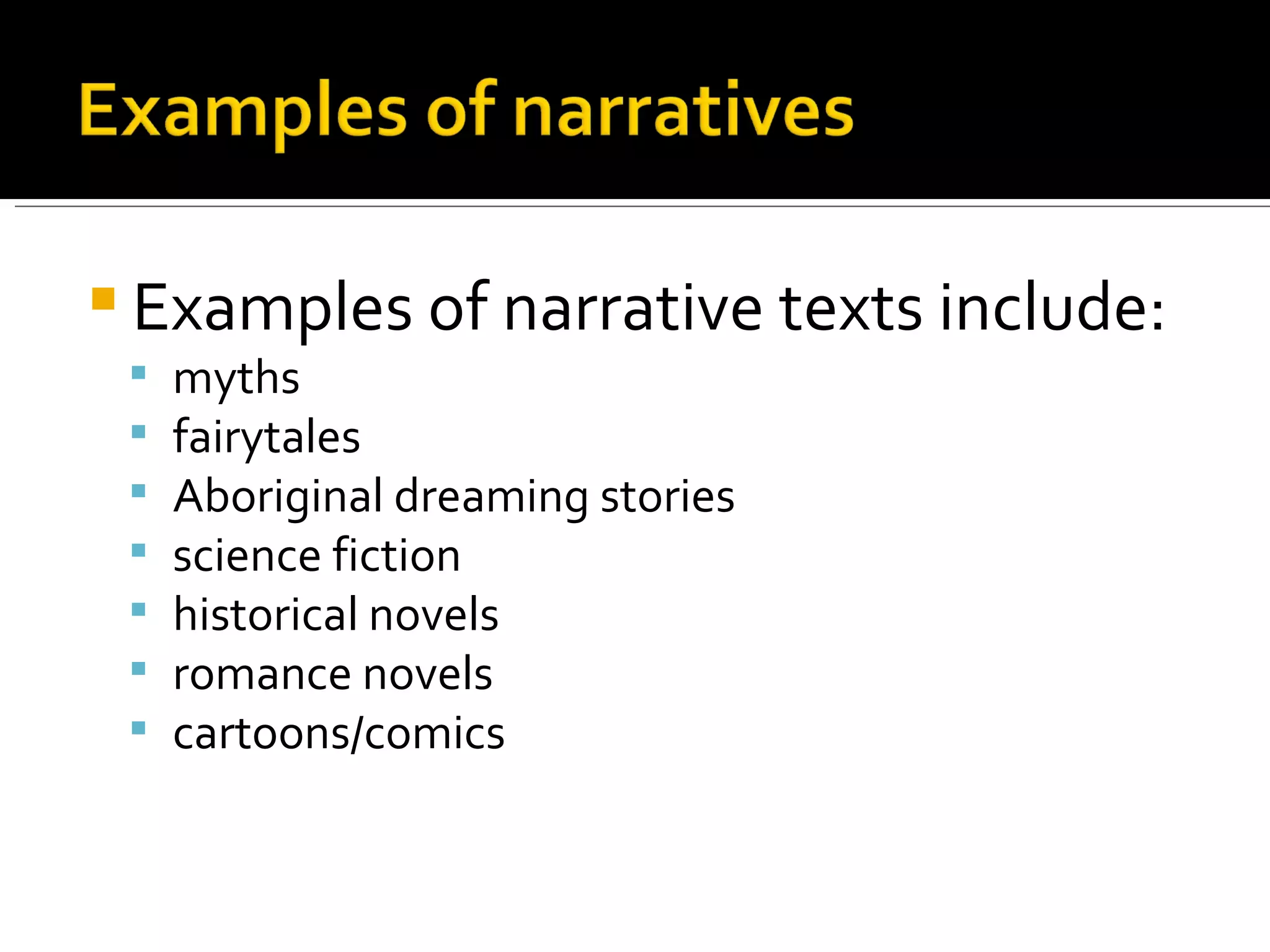 What Is A Narrative | PPT