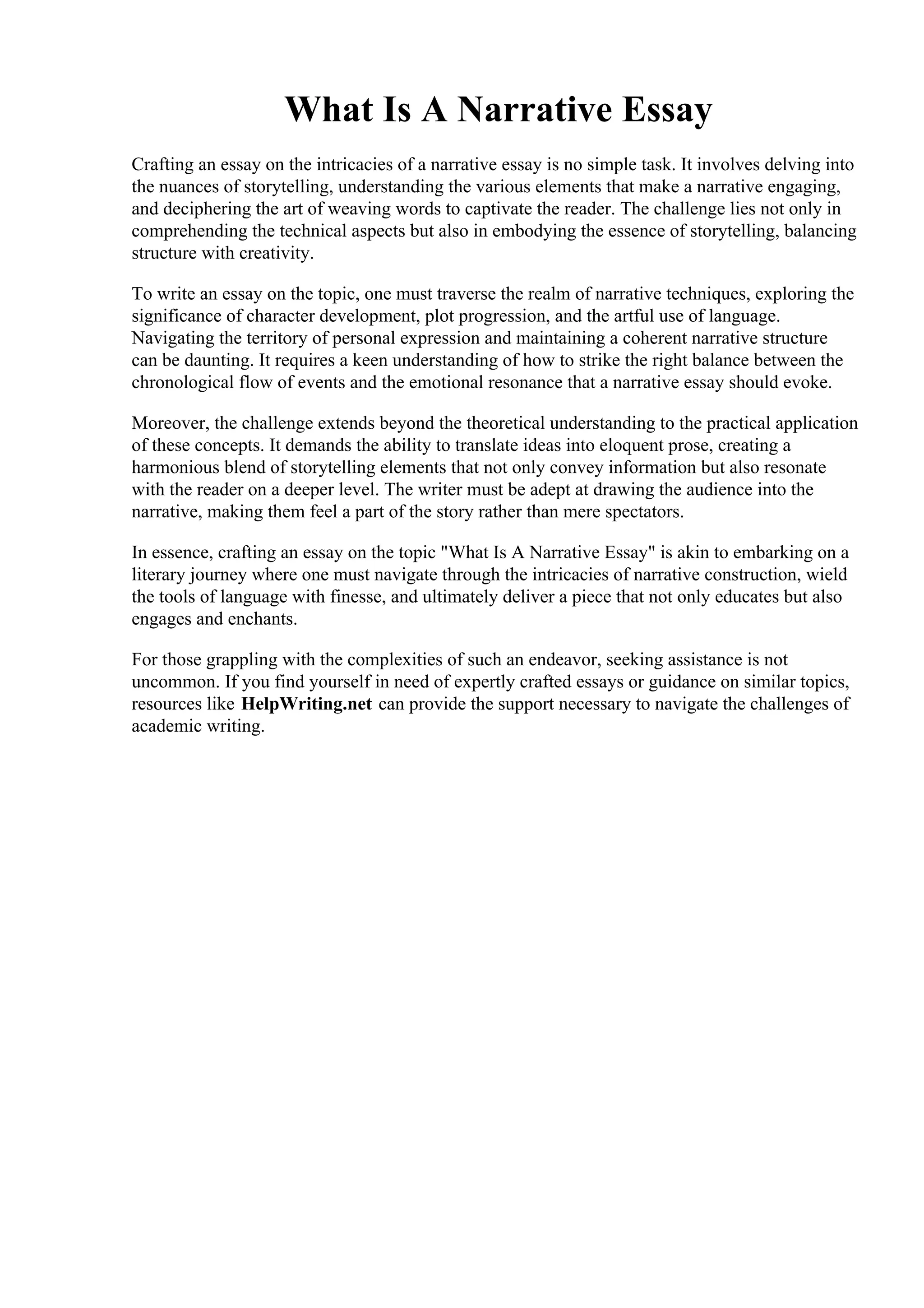 What Is A Narrative Essay.pdf