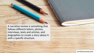 What Is a Narrative Review? | PPTX