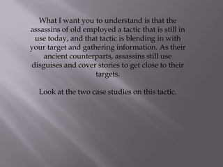 What is an assassin | PPT