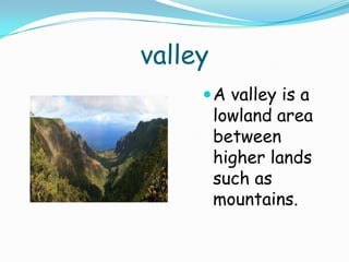 What is a natural landscape | PPTX