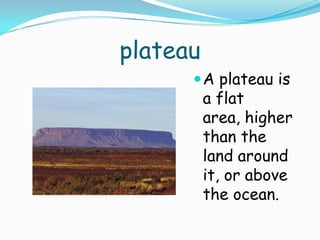 What is a natural landscape | PPT