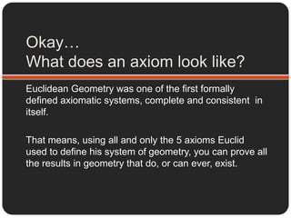 What is an axiom? | PPT