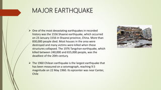 What is an Earthquake | PPTX