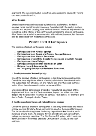 What is an Earthquake.docx