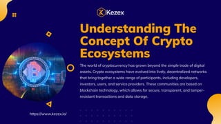 What is an ecosystem in crypto .pdf