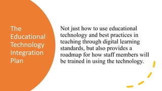 What is an EdTech Integration Plan Outline? | PDF