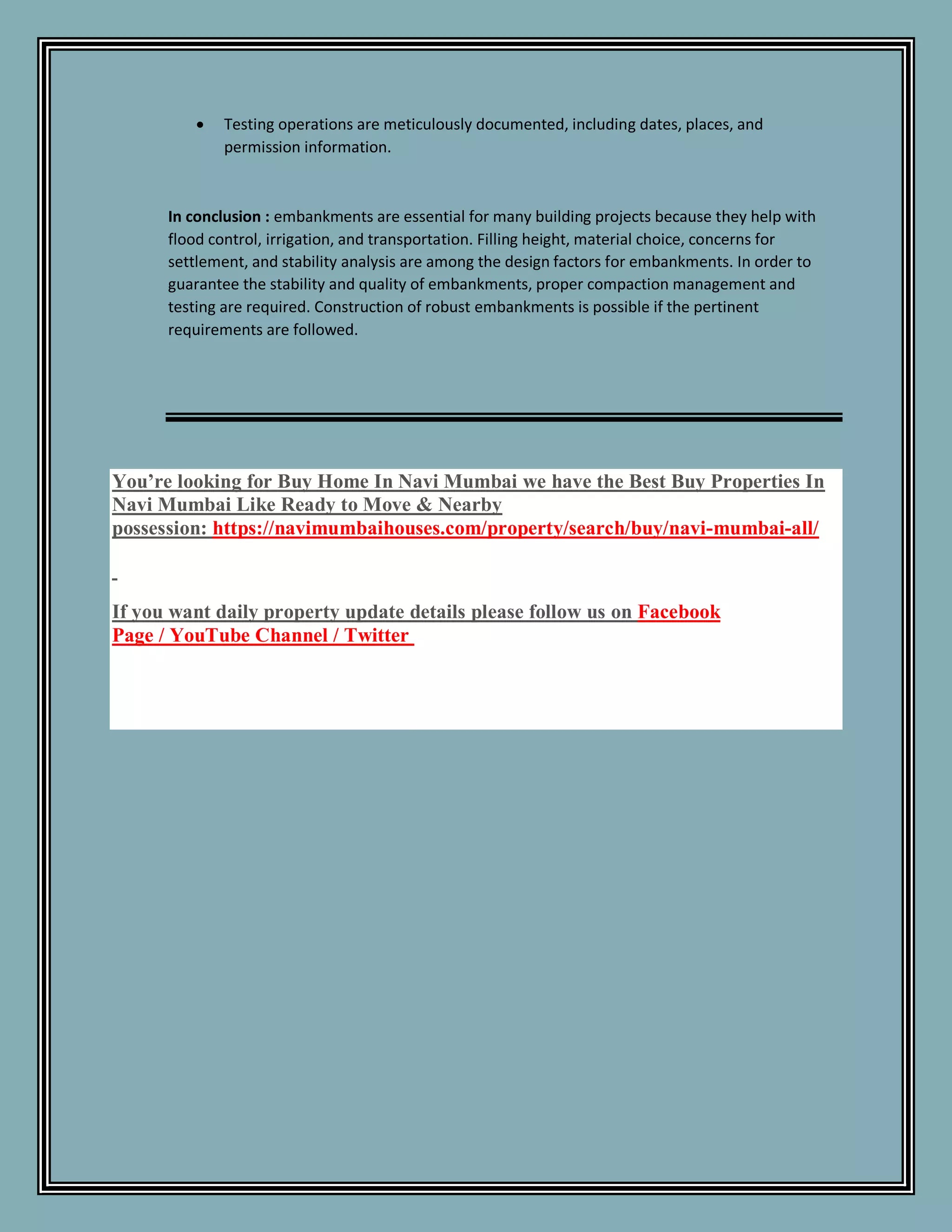 What is an embankment and why is it important in road.pdf