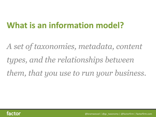 What is an Enterprise Information Model? | PDF | Business | Business ...