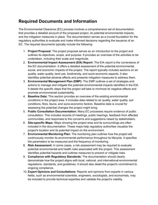 What is an Environmental Clearance Certificate and How to Obtain It.pdf