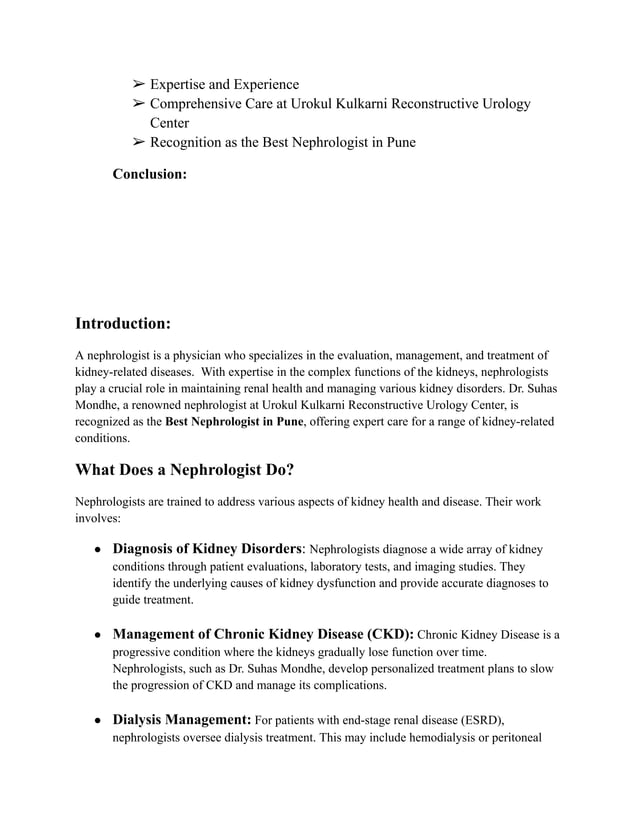 What is a nephrologist_Which medical conditions do they treat_.pdf | Free Download