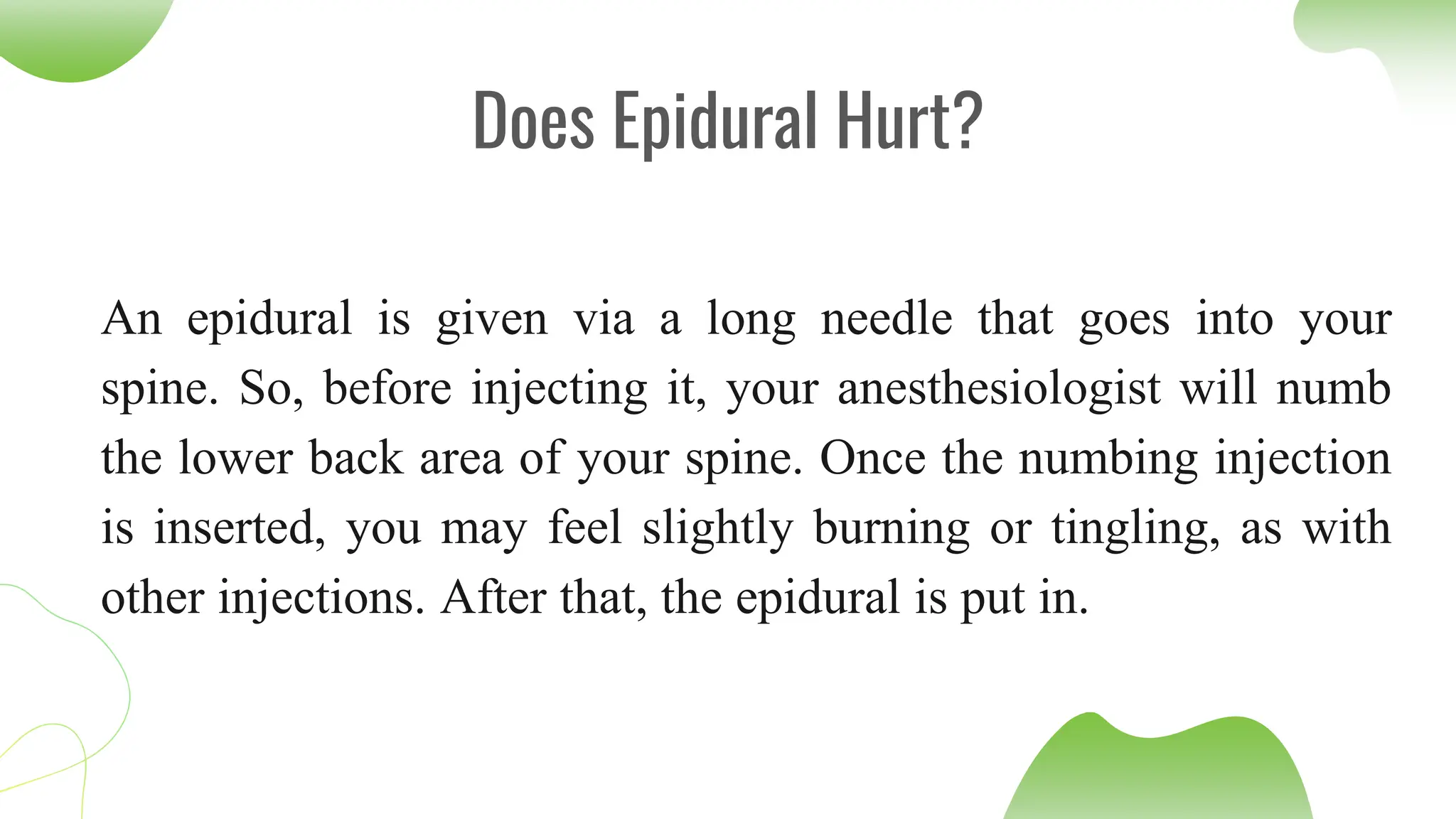 What is an Epidural Injection? | Everything You Need to Know | PPTX