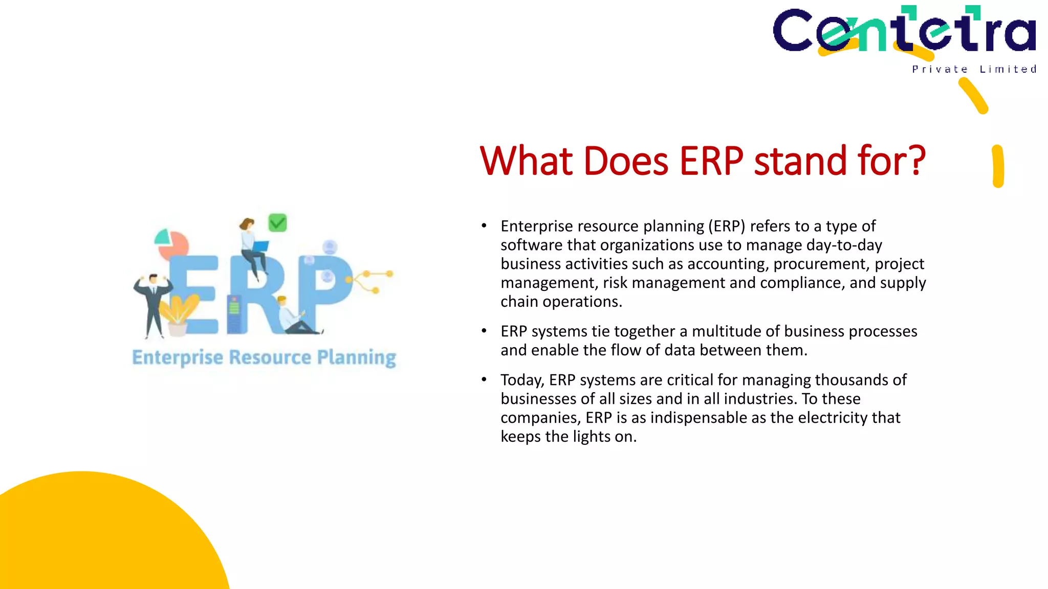 What is an ERP System? | PPTX