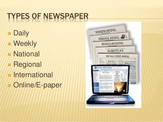 What is a newspaper