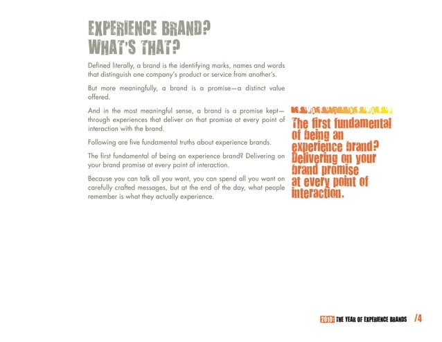 Brand experience examples and best practices | PDF