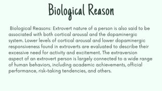 Who is an Extrovert/Introvert? | Solh Wellness | PPT