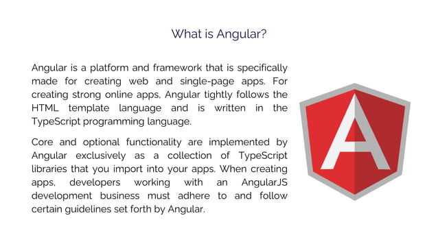 What is Angular? | PPT
