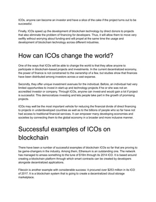 What is an ICO on blockchain and how can it change the world.pdf
