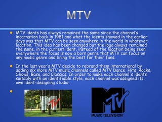 What is an idents | PPTX