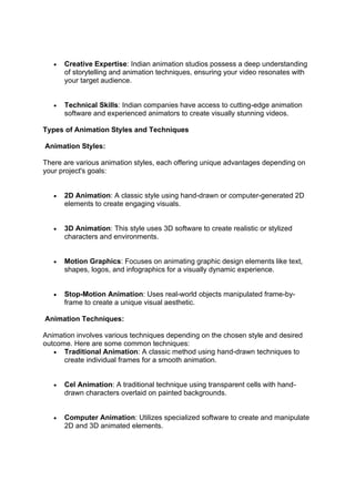 What is Animation Video Production: A Guide | PDF